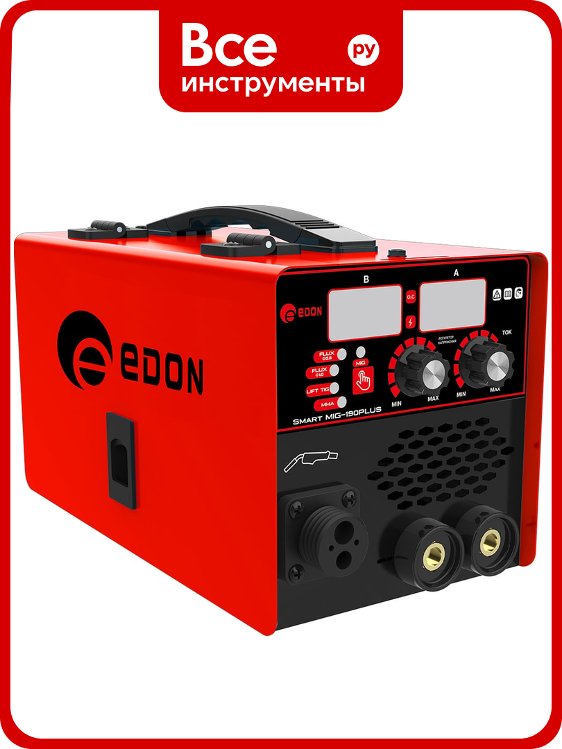 Сварочный полуавтомат инверторный EDON Smart MIG-190 PLUS 39983