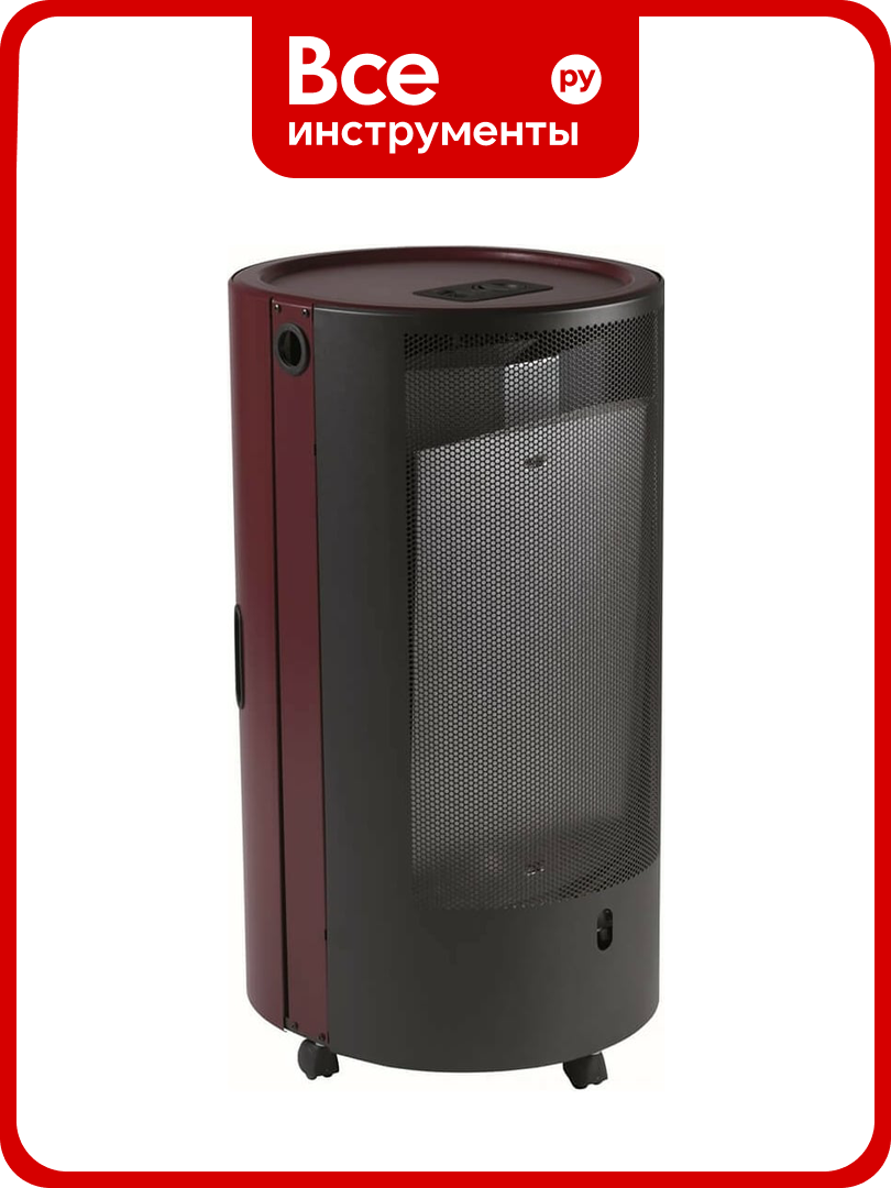 Газовый обогреватель каминного типа ТМС 4,2 кВт, красный BLUE BELLE CHIC ТМ Red 4813451001030