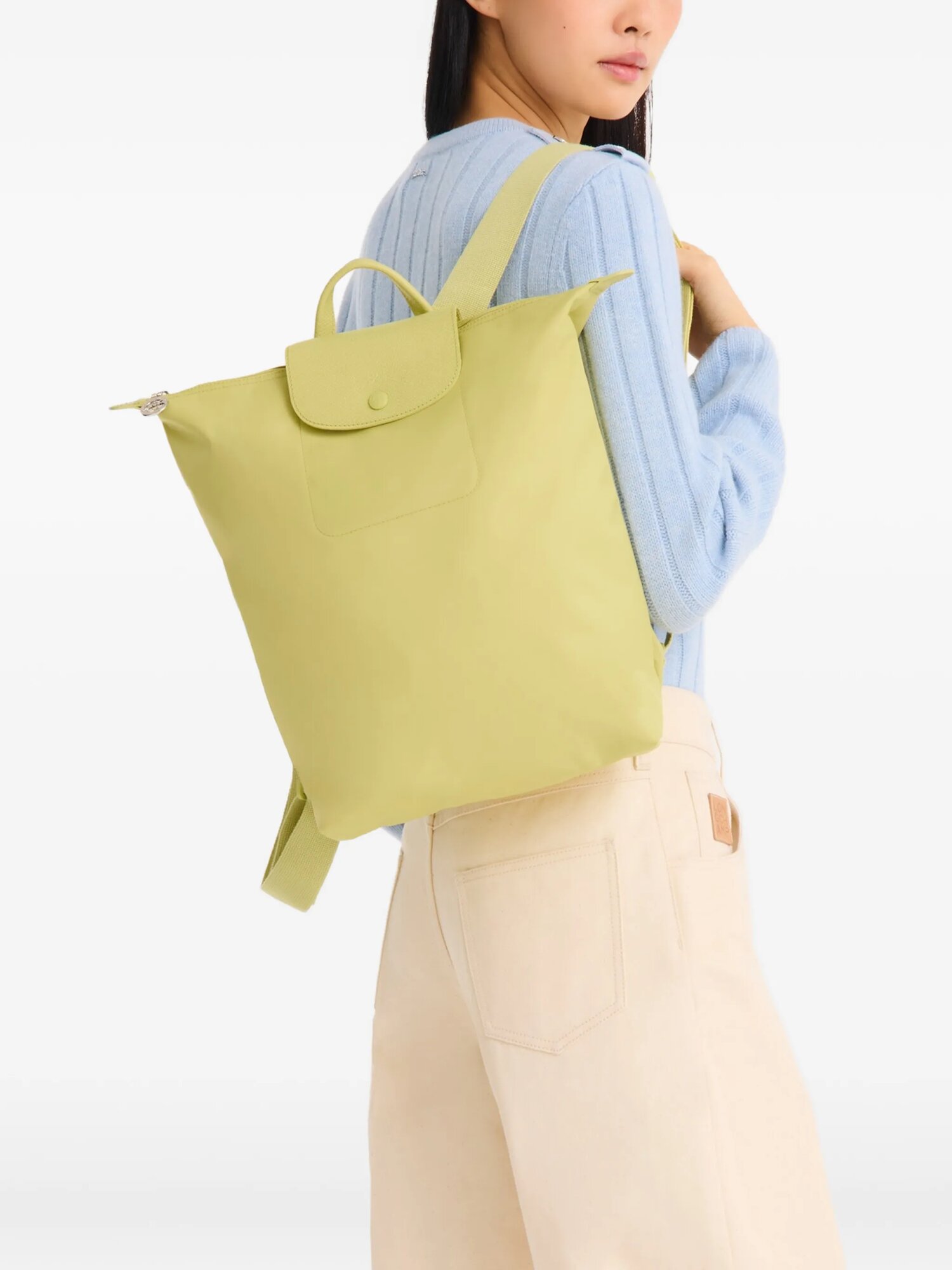 Сумка Longchamp Le Pliage, yellow — фото 1