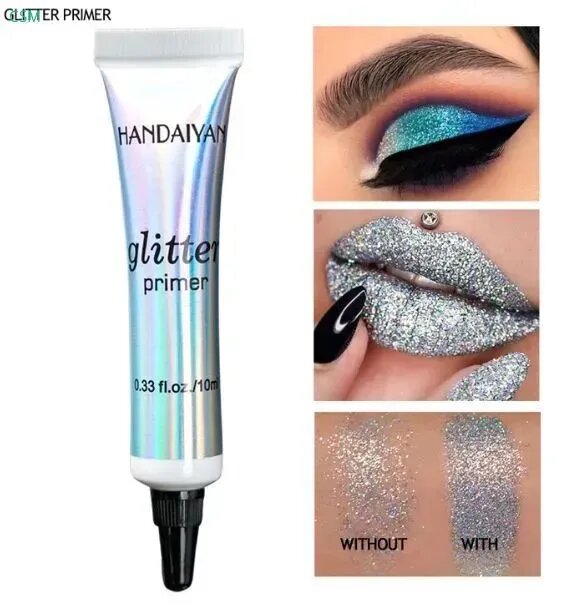 Эксклюзивный праймер для страз NYX PROFESSIONAL MAKEUP 10 мл обеспечивает длительную фиксацию глиттера