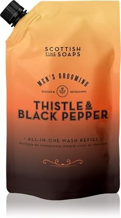 Жидкое мыло The Scottish Fine Soaps Company Thistle & Black Pepper, 1200 мл, для мужчин
