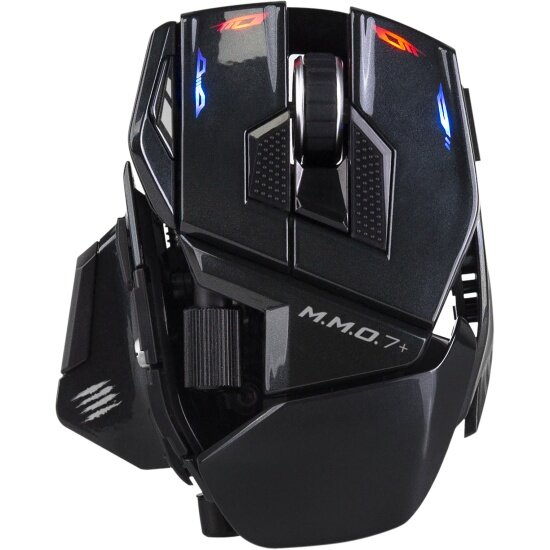 Мышь Madcatz Mad Catz M.M.O. 7+ черная (MM10NHINBL000-0)