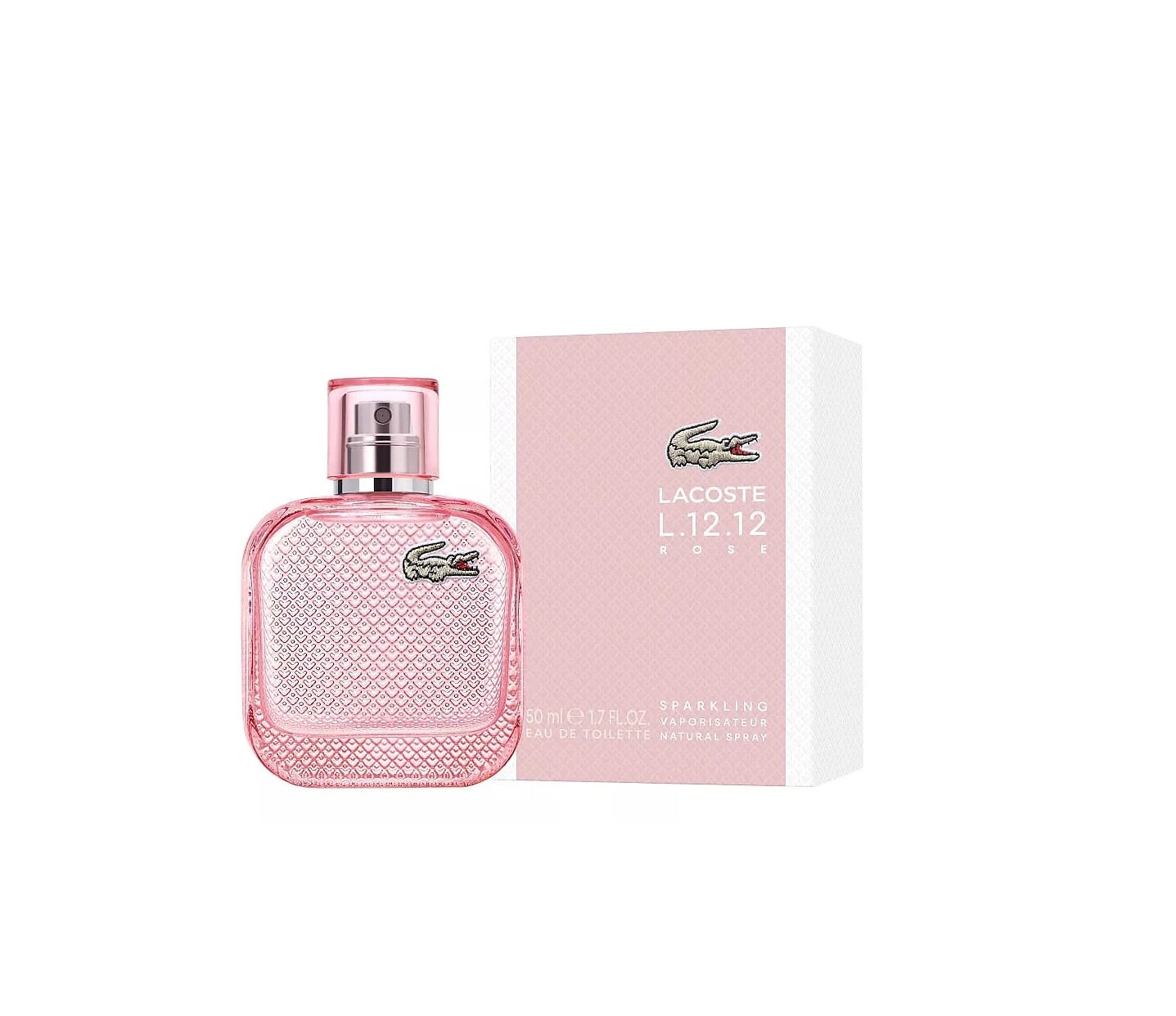LACOSTE L.12.12 Rose Sparkling 50 мл туалетная вода для женщин