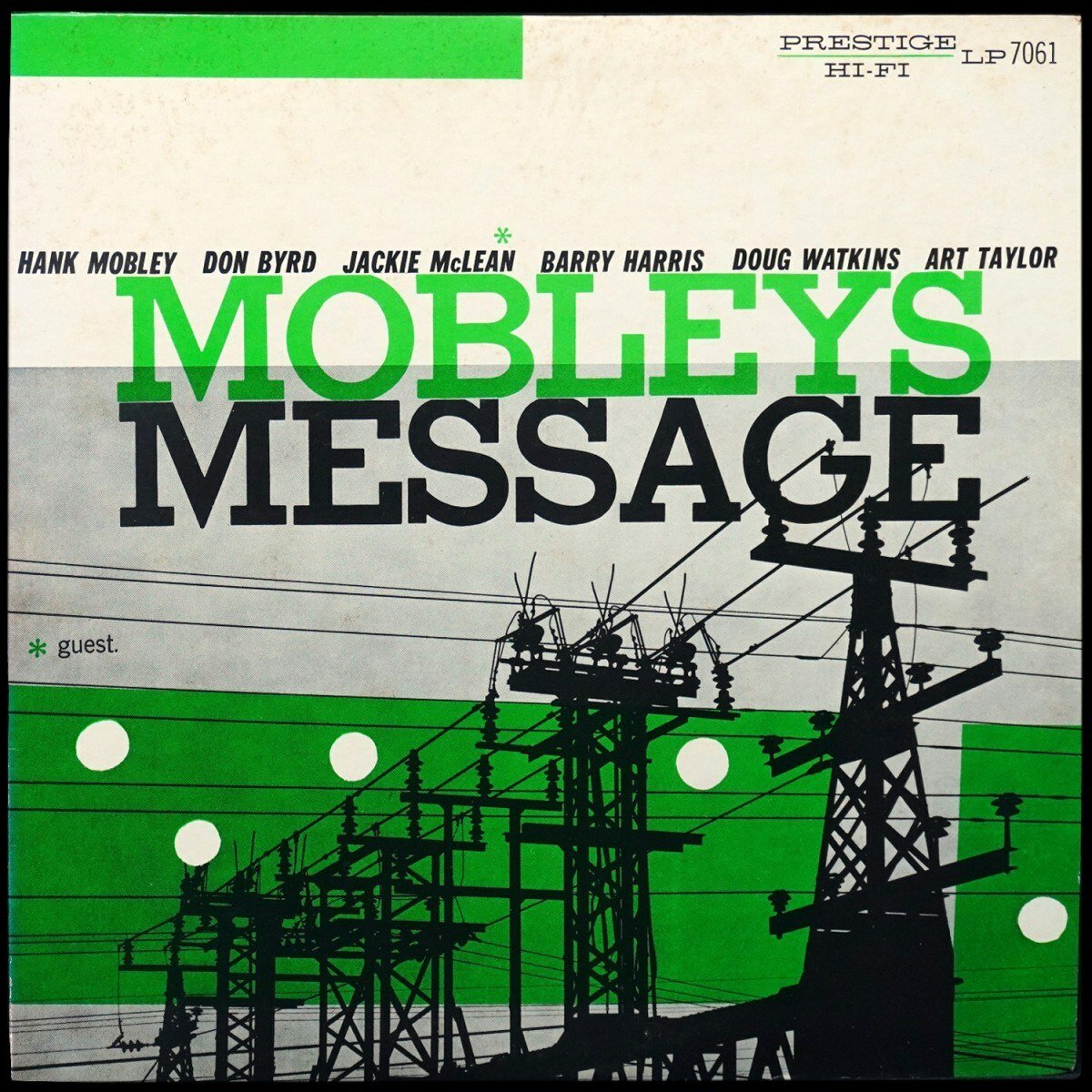 Виниловая пластинка Prestige Hank Mobley – Mobley's Message (моно)