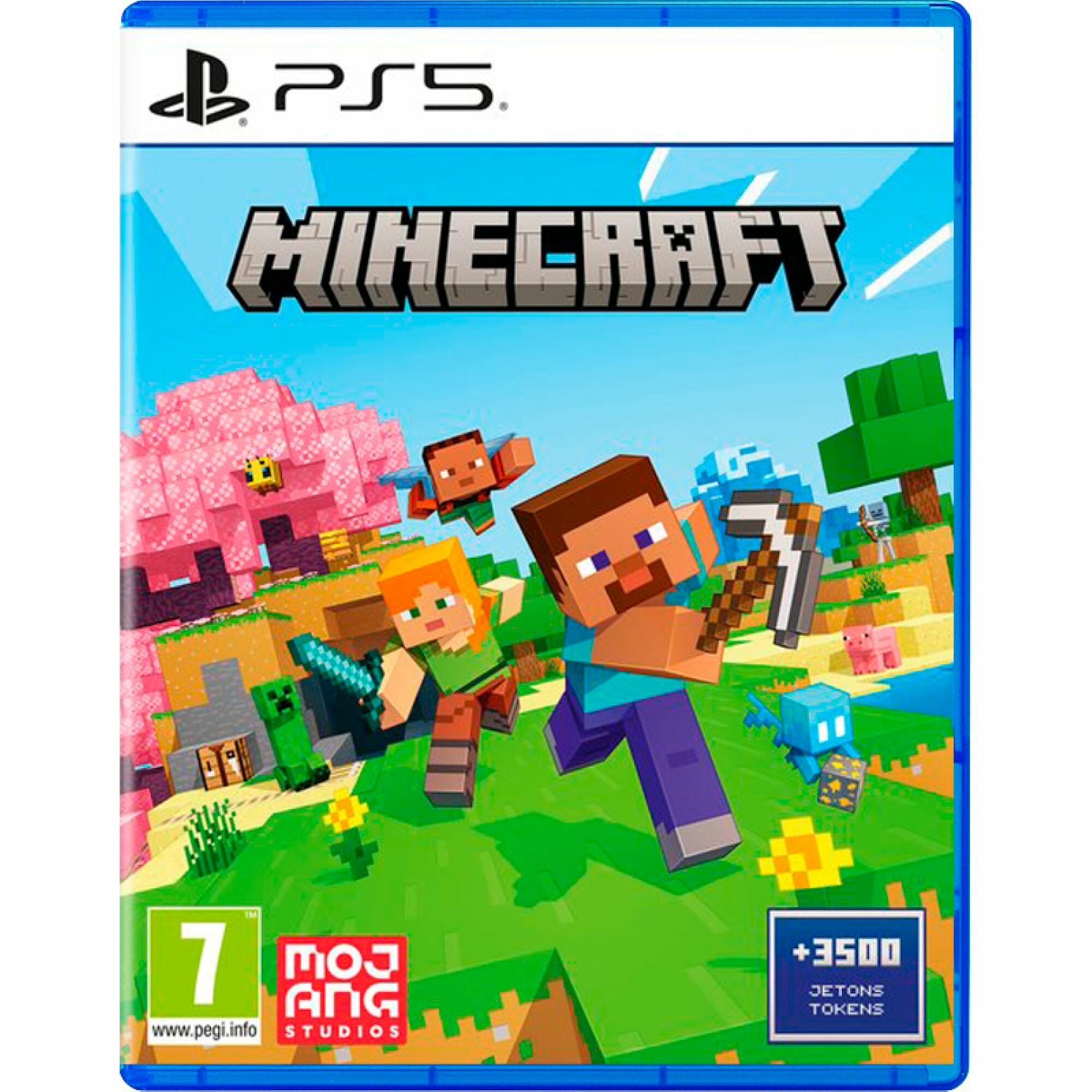 Minecraft +3500 Coins Майнкоинов (русская версия) (Игра на диске) (PS5)