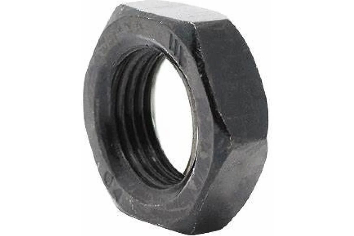 Гайка ОПМ DIN 439 Form В М12 04 black zn 100 шт УТ000120132