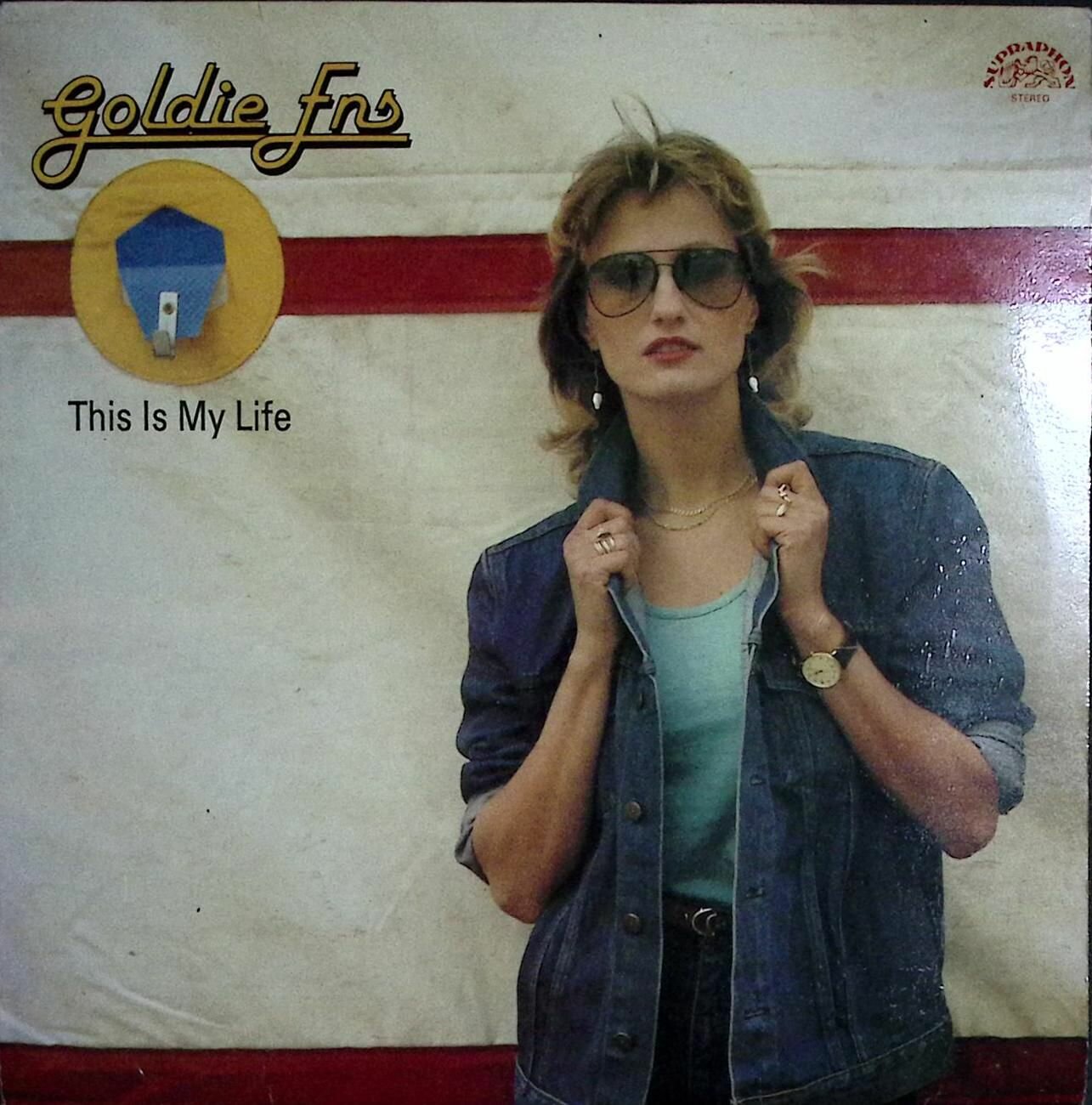 Пластинка виниловая "Goldie Ens. This is my life" Supraphon 300 мм. Very good