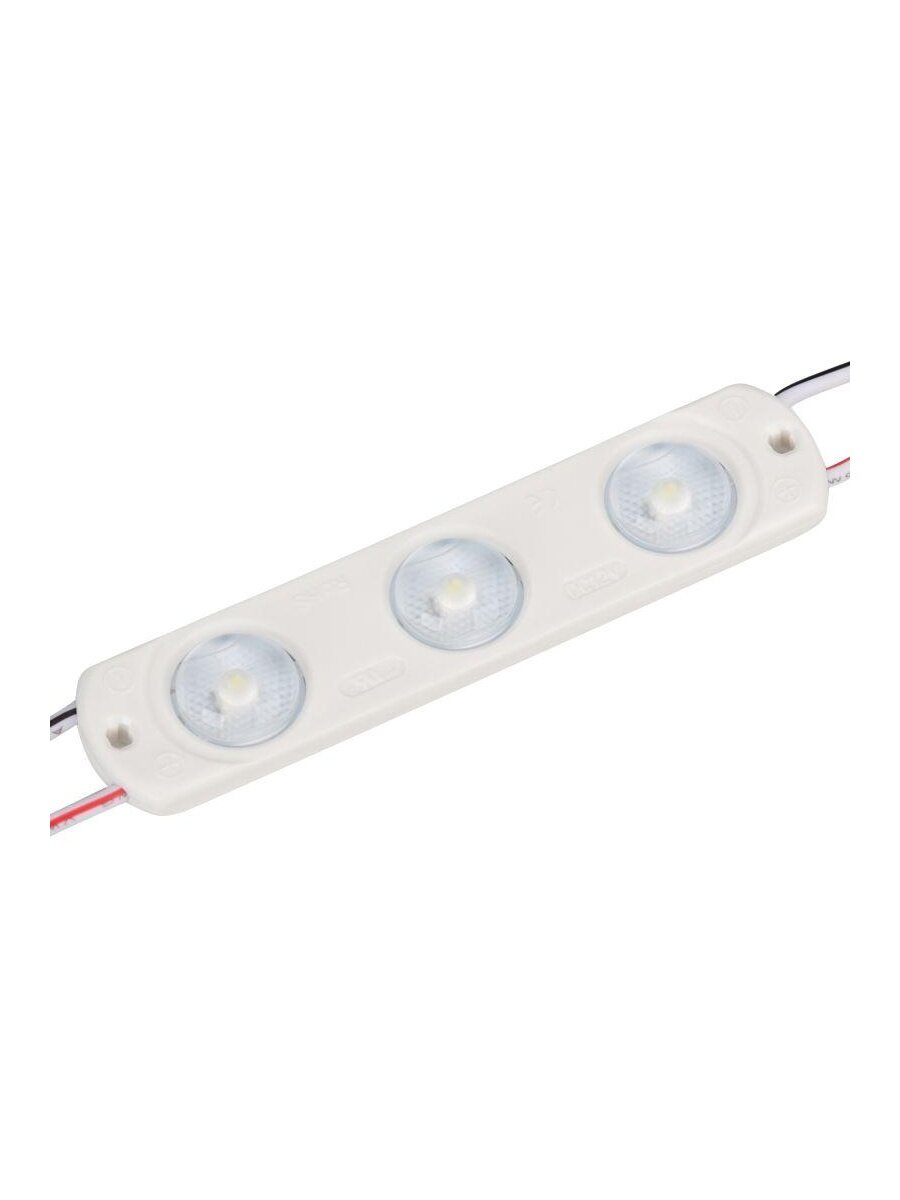 Модуль светодиодный герметичный CRAFT-2835-3-12V White 170deg 1.2Вт IP67 80х17.5мм закрытый (уп.100шт) Arlight 024839