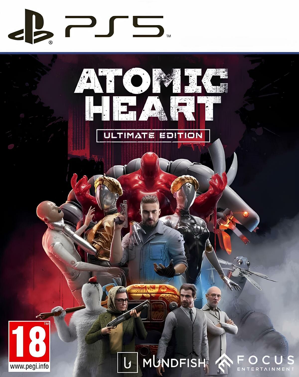 Игра Atomic Heart Ultimate Edition (PS5, русская версия) Focus Home Interactive Blu-ray диск 18+