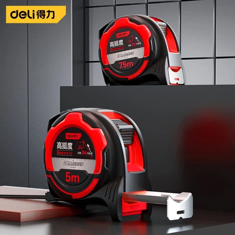 Deli рулетка 7,5 м, цвет 5m