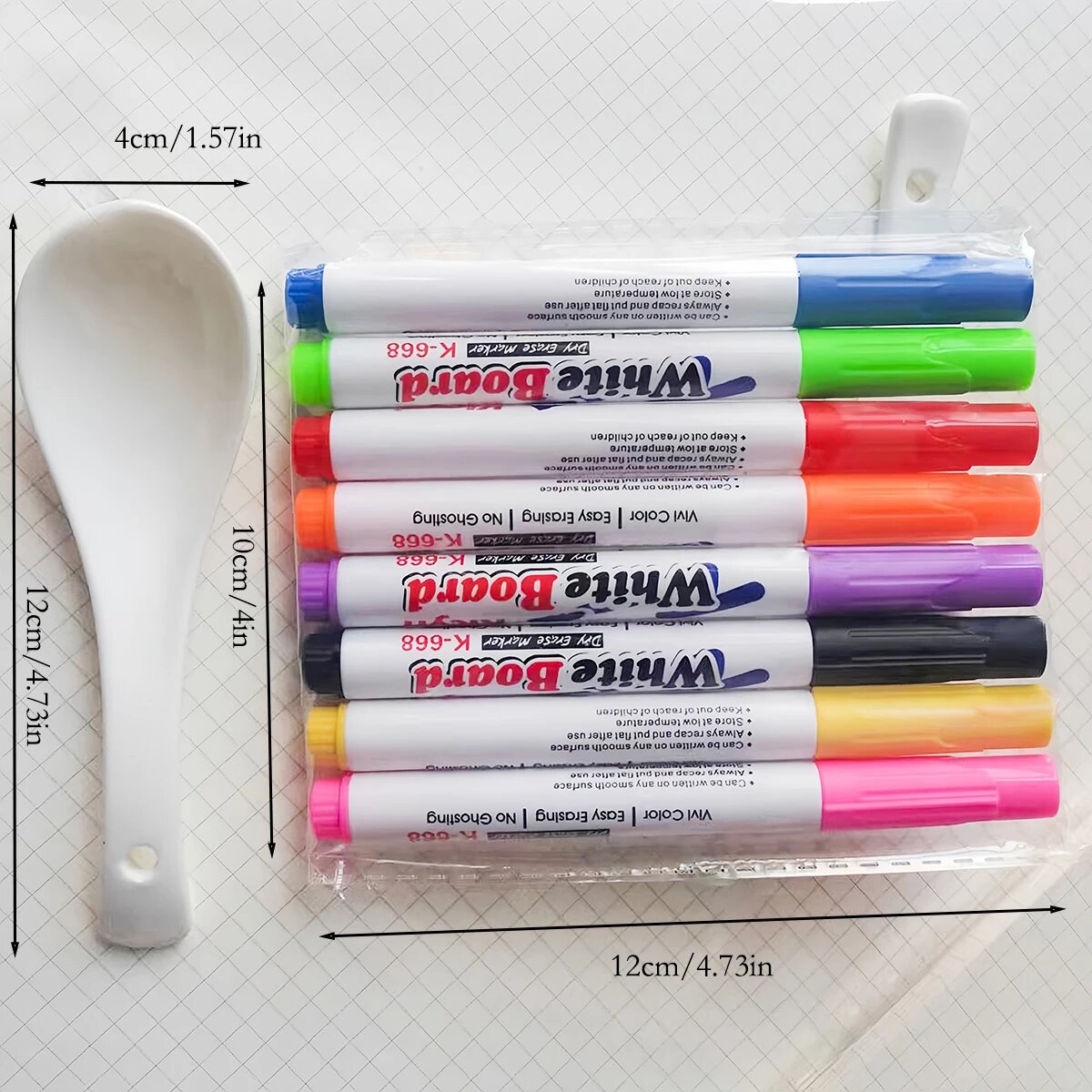 Плавающие ручки 12 цветов 8PCS