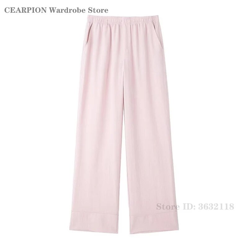Женский костюм Тан CEARPION из полиэстера и хлопка Розовый, XS, Pink Pant