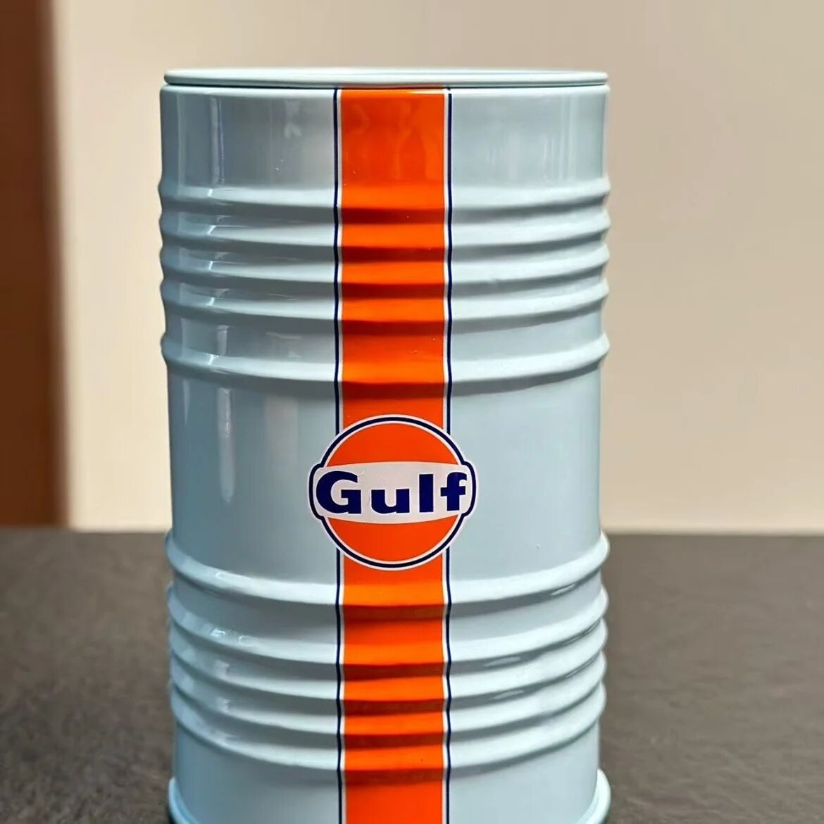 Миниатюрная модель нефтяной бочки CNPC Sinopec CNOOC Gulf baby blue