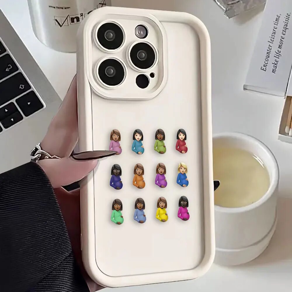 Чехол для iPhone 13 Pro с фигурками, цвет TYJTCWH03