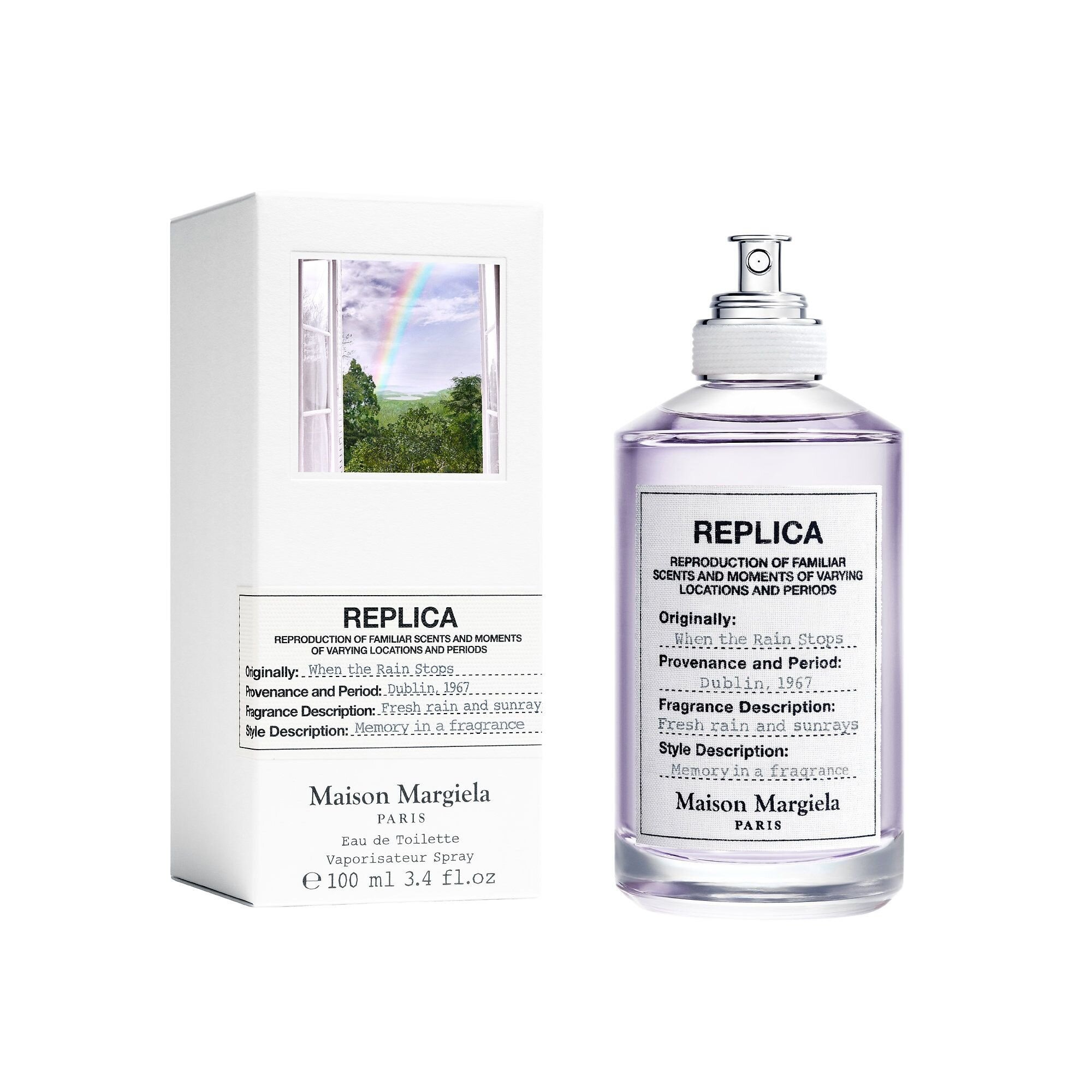 Maison Margiela REPLICA When the Rain Stops 100 мл туалетная вода для женщин, фужерные, водяные