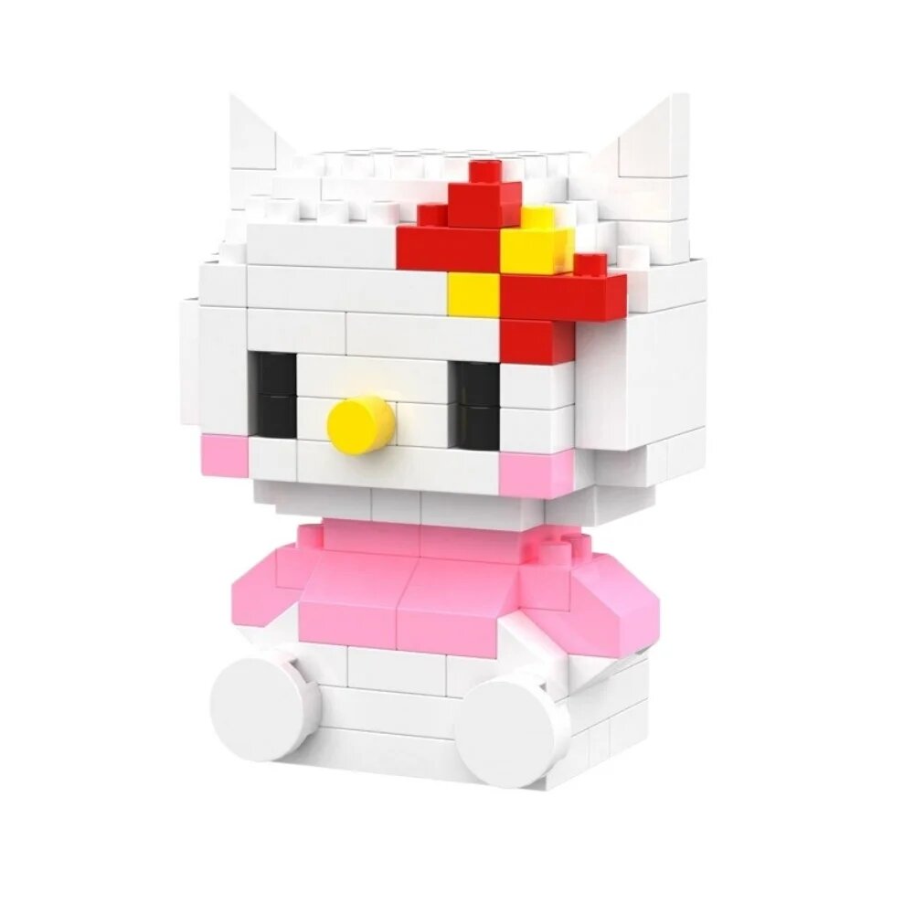 Конструктор Sanrio Hello Kitty из пластика Белый, With Box, Q5020