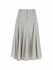 Юбка BRUNELLO CUCINELLI Panelled flared skirt, размер 40, серый