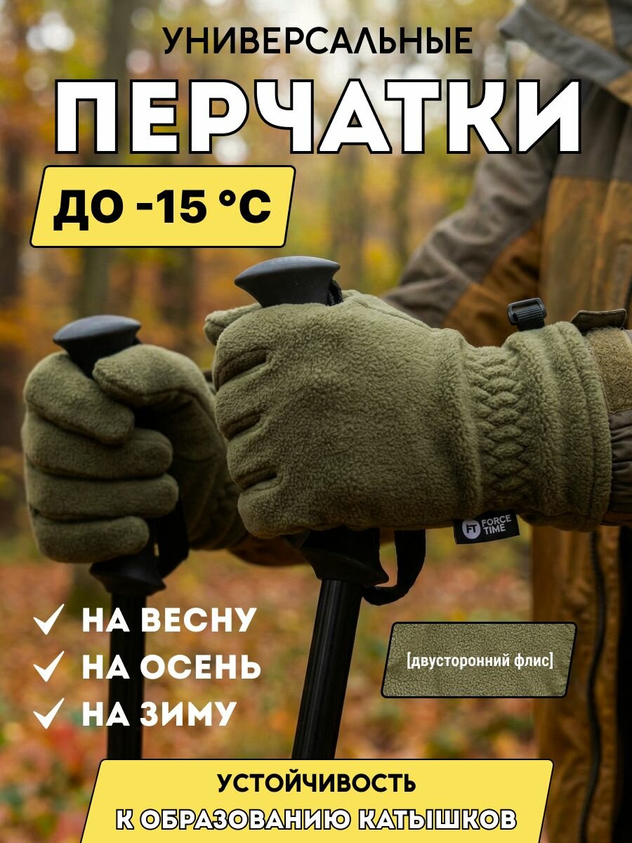 Перчатки ForceTime Базовая коллекция для мужчин