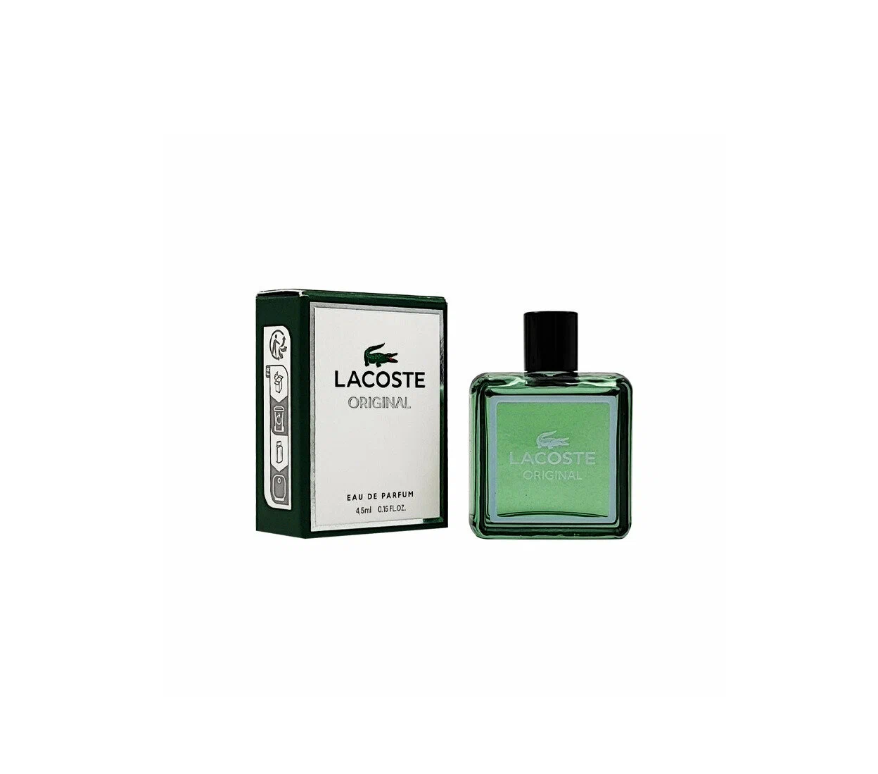 Lacoste Original 4.5 мл парфюмерная вода для мужчин, древесные, фужерные