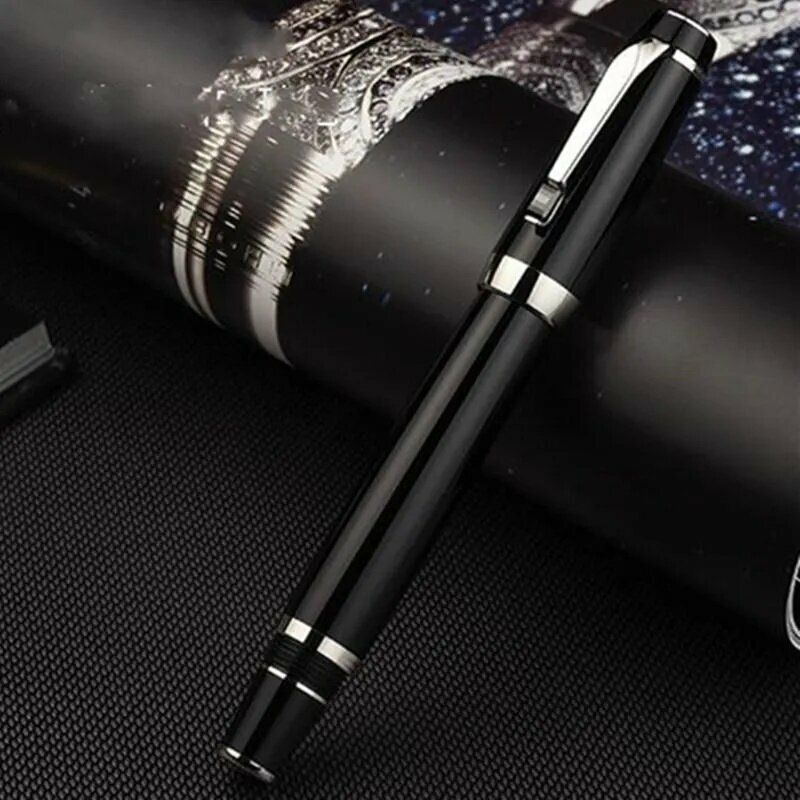 Montblanc Ручка Роллер, толщина линии: 0.7 мм, цвет: Черный, 1 шт.