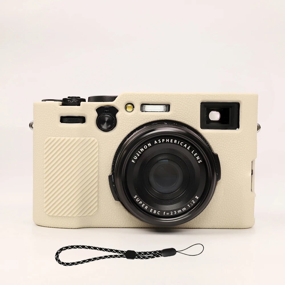 Силиконовый чехол для Fujifilm X100VI, белый