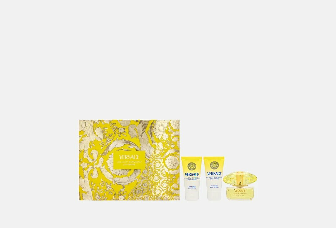 Versace YELLOW DIAMOND подарочный парфюмерный набор 3 шт