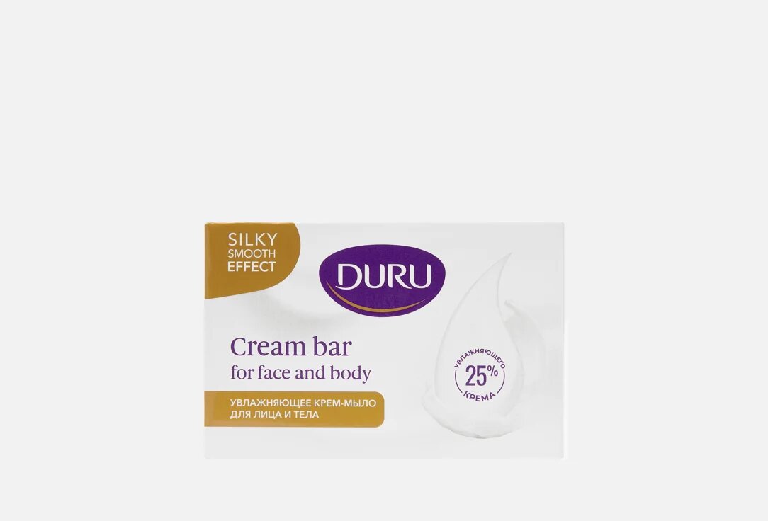 DURU CREAM BAR Туалетное мыло твердое 90 г