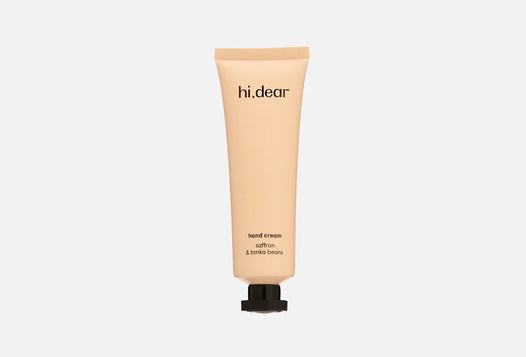 Hi, dear Saffron & tonka beans Крем для рук 50 мл