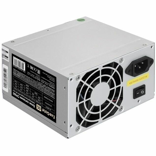 Блок питания компьютера ExeGate Блок питания 600W CP600 EX292144RUS