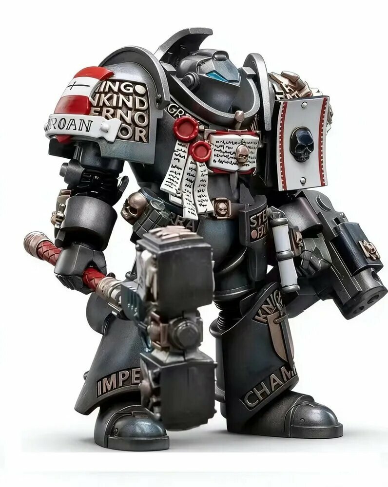 Фигурка Warhammer 40000 Grey Knights Terminator Caddon Vibova / Фигурка Joy Toy Терминатор Серых Рыцарей Каддон Вибова