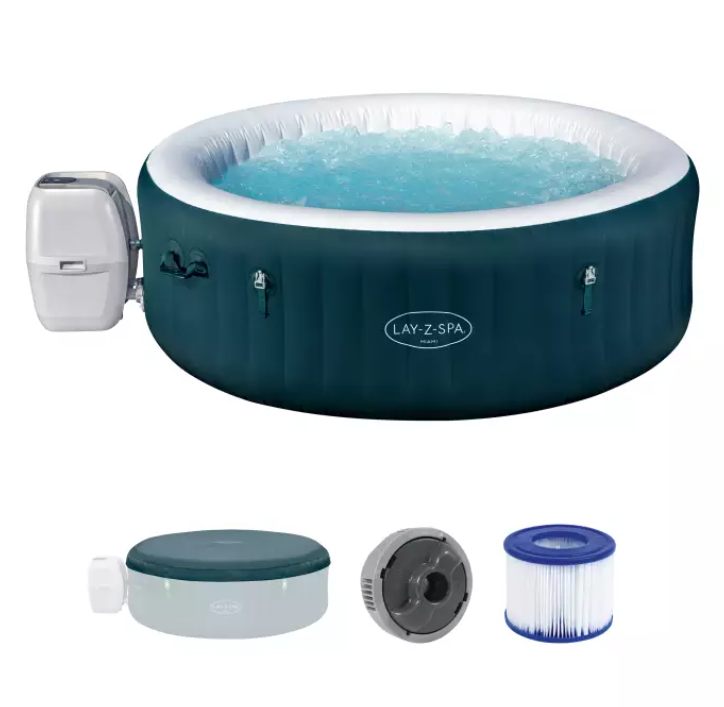 СПА-бассейн BestWay Miami EnergySense AirJet 6 Dark Blue 6001D BW
