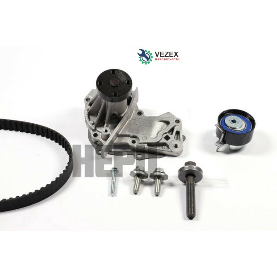 HEPU PK02552 Комплект ГРМ с водяным насосом