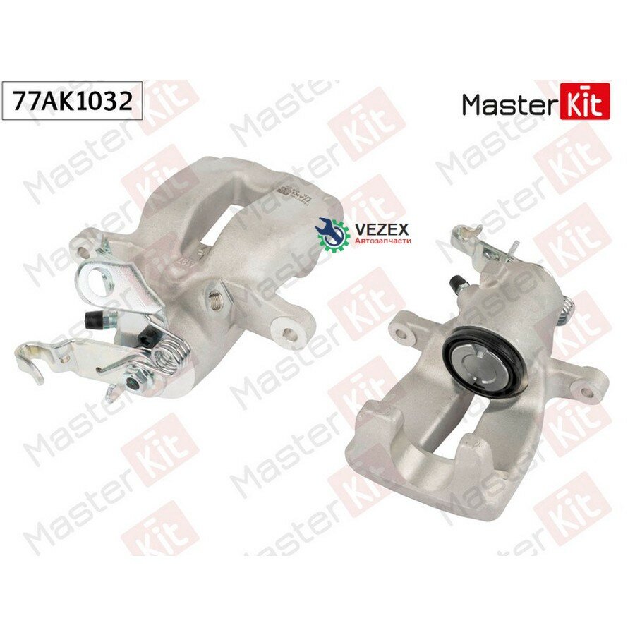MASTERKIT 77AK1032 Тормозной суппорт зад. лев. Audi A3 (8P1) 2003 - 2013 77AK1032