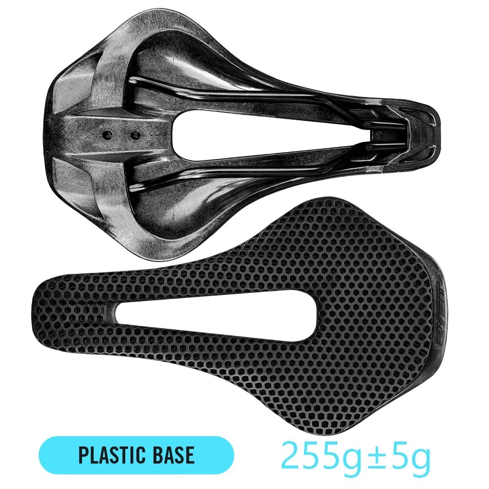 RYET Унисекс Карбоновое Седло 150 мм Черный, BK Plastic Saddle
