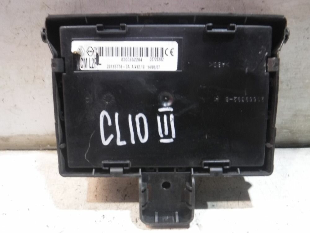 Блок комфорта Renault Clio III