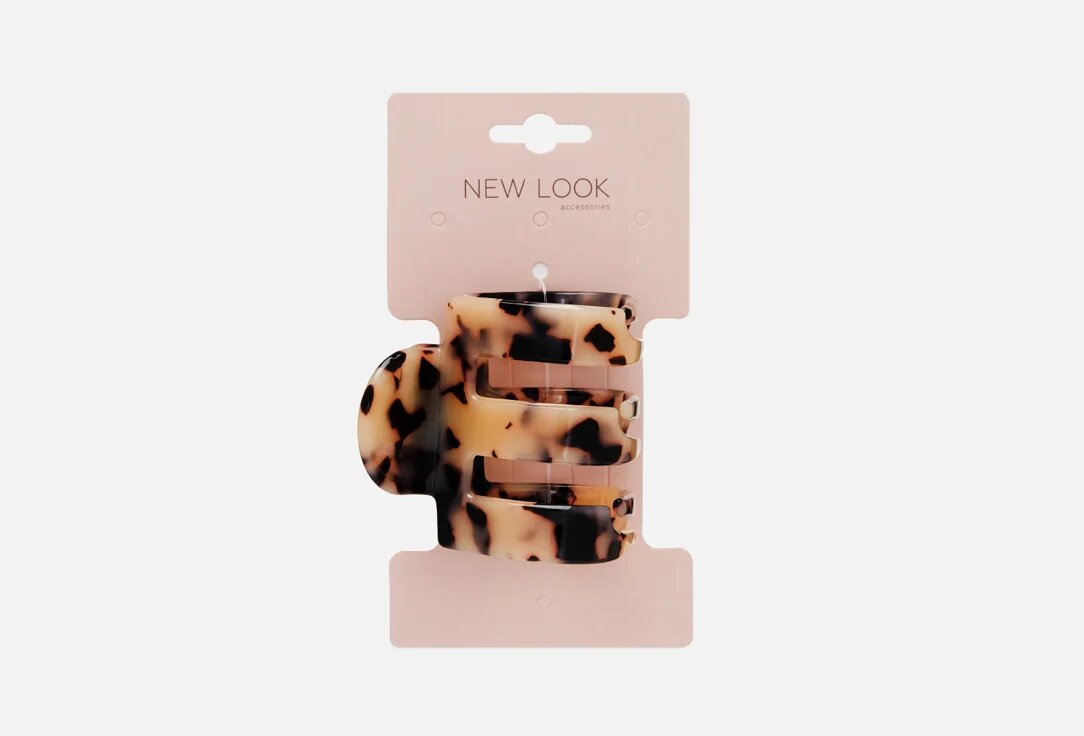 New Look 1096 Бежево-черный Краб для волос