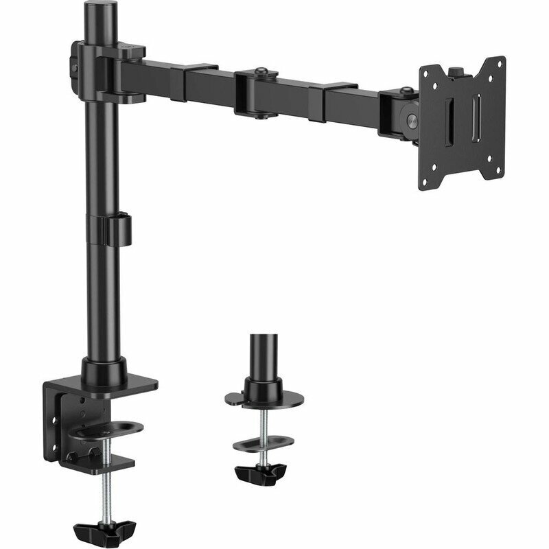Кронштейн для мониторов Cactus CS-VM-D49-BK черный 17"-49" макс.20кг настольный поворот и наклон