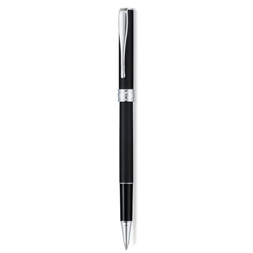 Ручка-роллер Aurora Magellano Black CT, в подарочной коробке A72-C