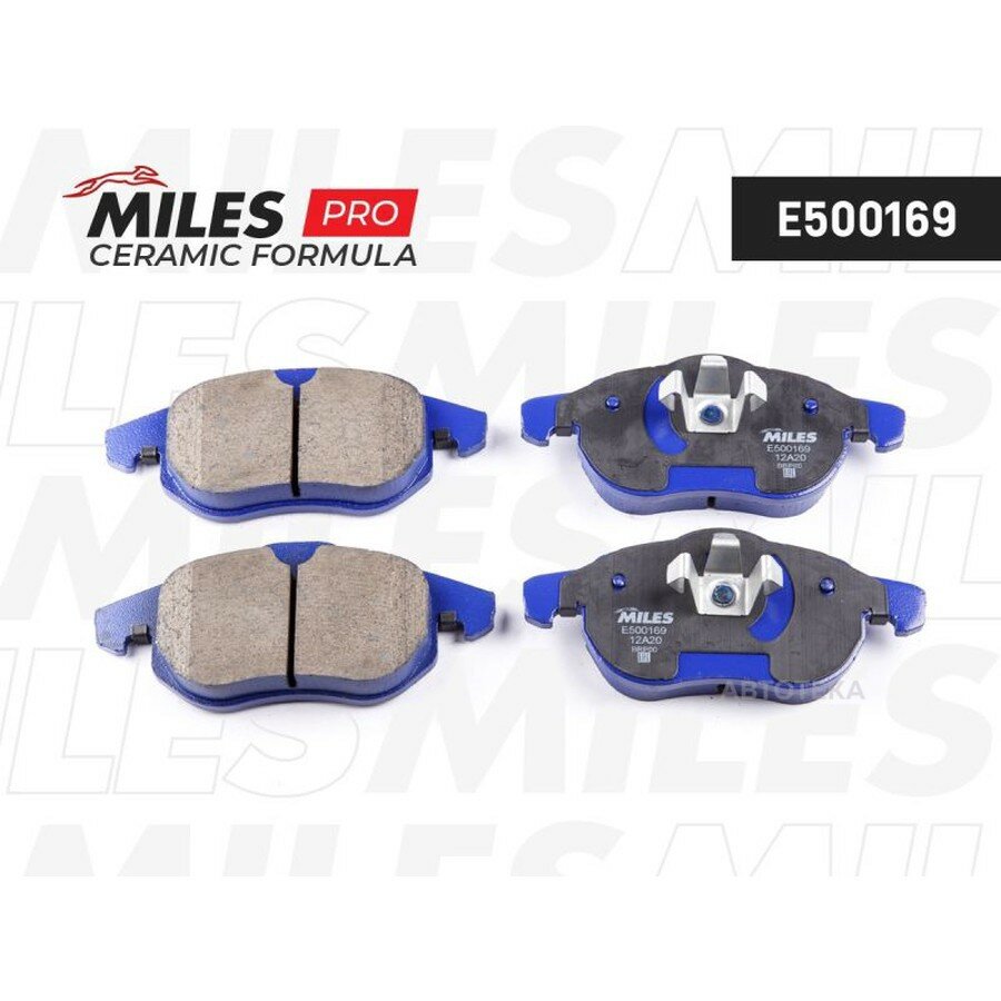Колодки тормозные OPEL VECTRA C/ZAFIRA B/SAAB 9-3 пер. Ceramic PRO MILES E500169