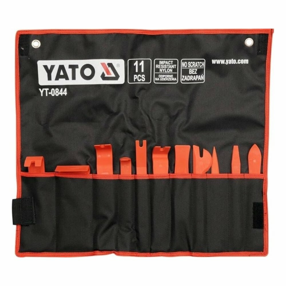 Набор съемников панелей салона YATO 11пр YT-0844 37140844 092 1