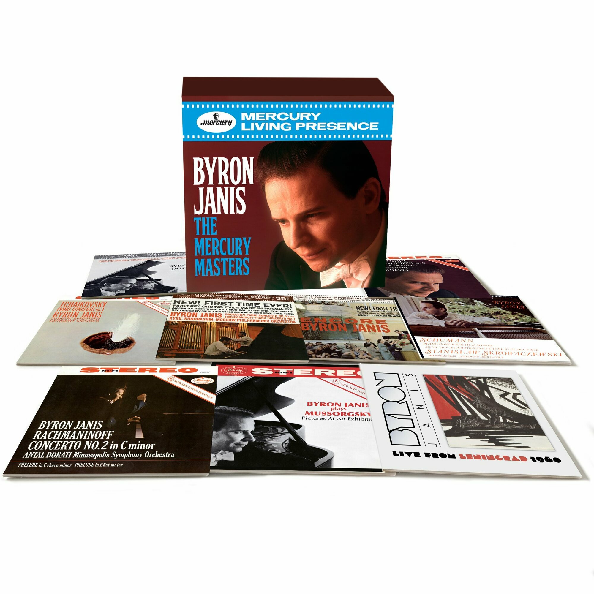 Компакт-диск Byron Janis - The Mercury Masters (9 CD, 1 Blu-ray Audio) (9 CD)