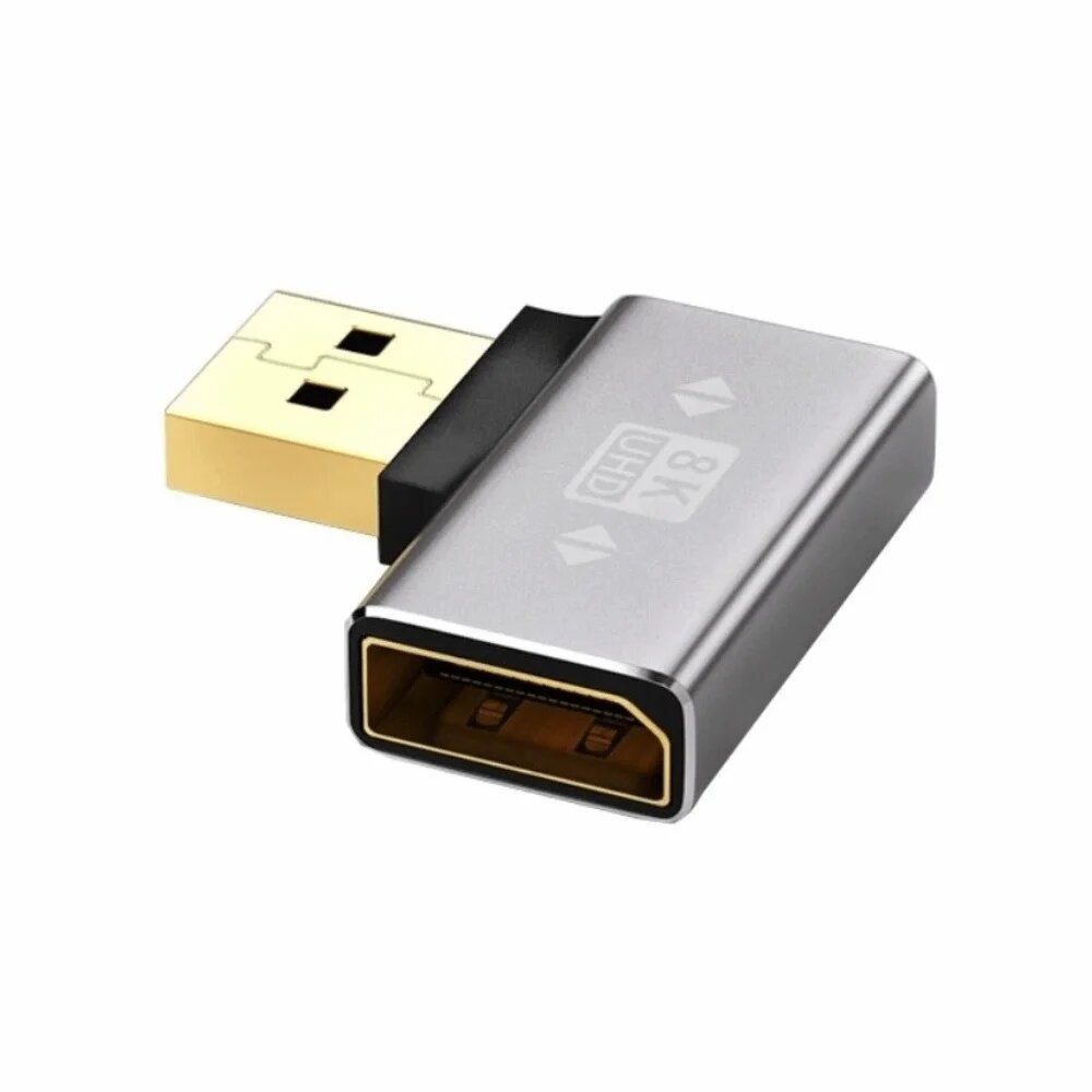 DP Конвертер 8K 60Гц Угловой 90 Градусов A