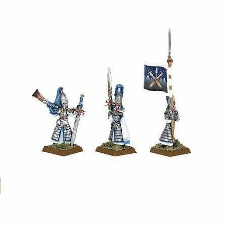 Empire Sword Master Command. С подставками. Warhammer 40.000