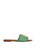 Шлёпанцы DOLCE & GABBANA, размер 38 EU, green