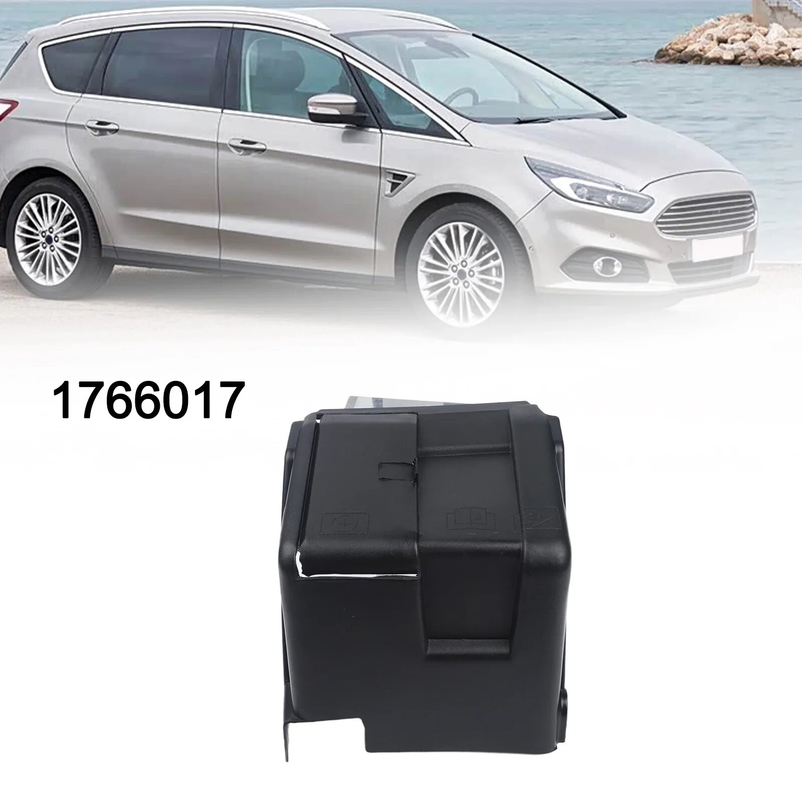 Передняя крышка батарейного отсека с крышкой для Ford Mondeo MK4 2007-2014, для Galaxy WA6, для S-Max WA6 1766017 OEM 6G9110A659AH