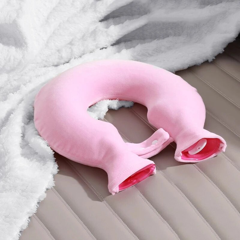 Розовая грелка для шеи, Color: Pink