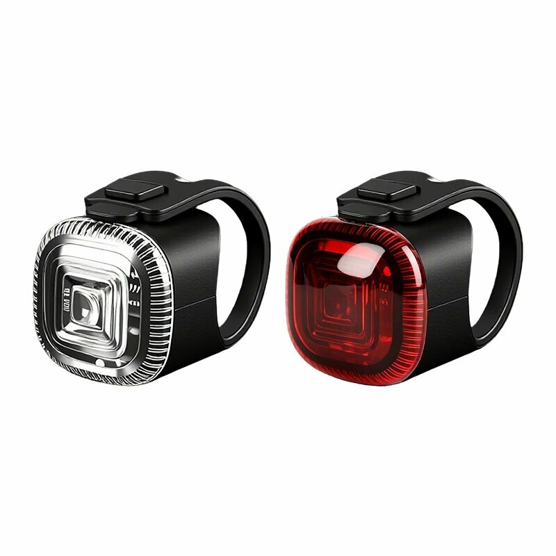 Велофонари 2-в-1 USB/батарея 2032