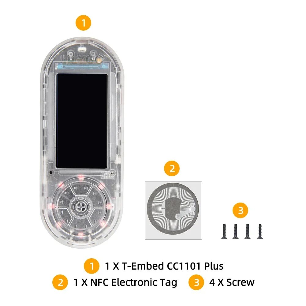 T-Embed CC1101 Plus ESP32-S3 плата K230