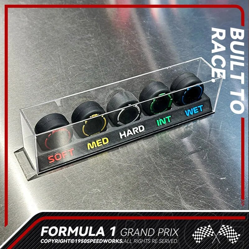 Формула 1 Стенд для демонстрации шин F1 Pirelli - 5 видов