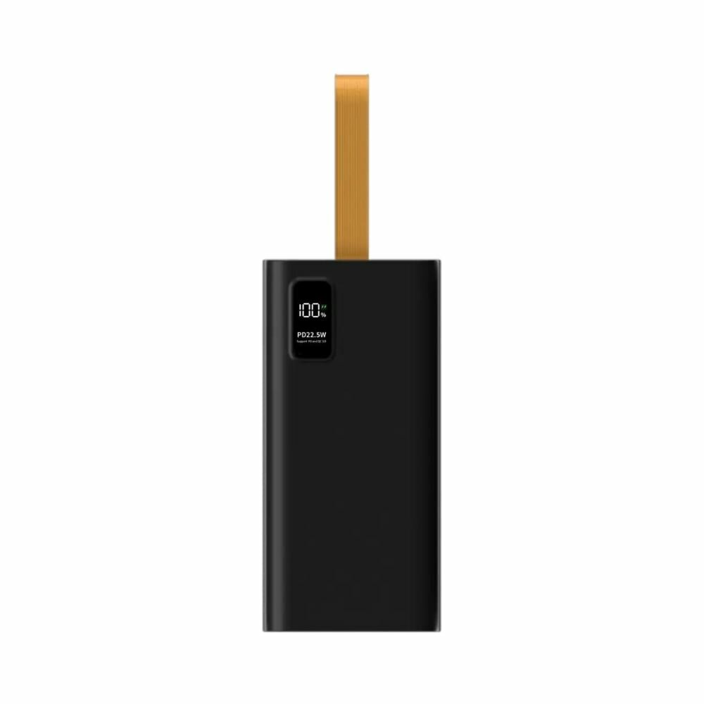 Внешний аккумулятор PERO PB09 50000 mAh, Li-Pol, output USB-C + 4 USB-A, черный PB09BL